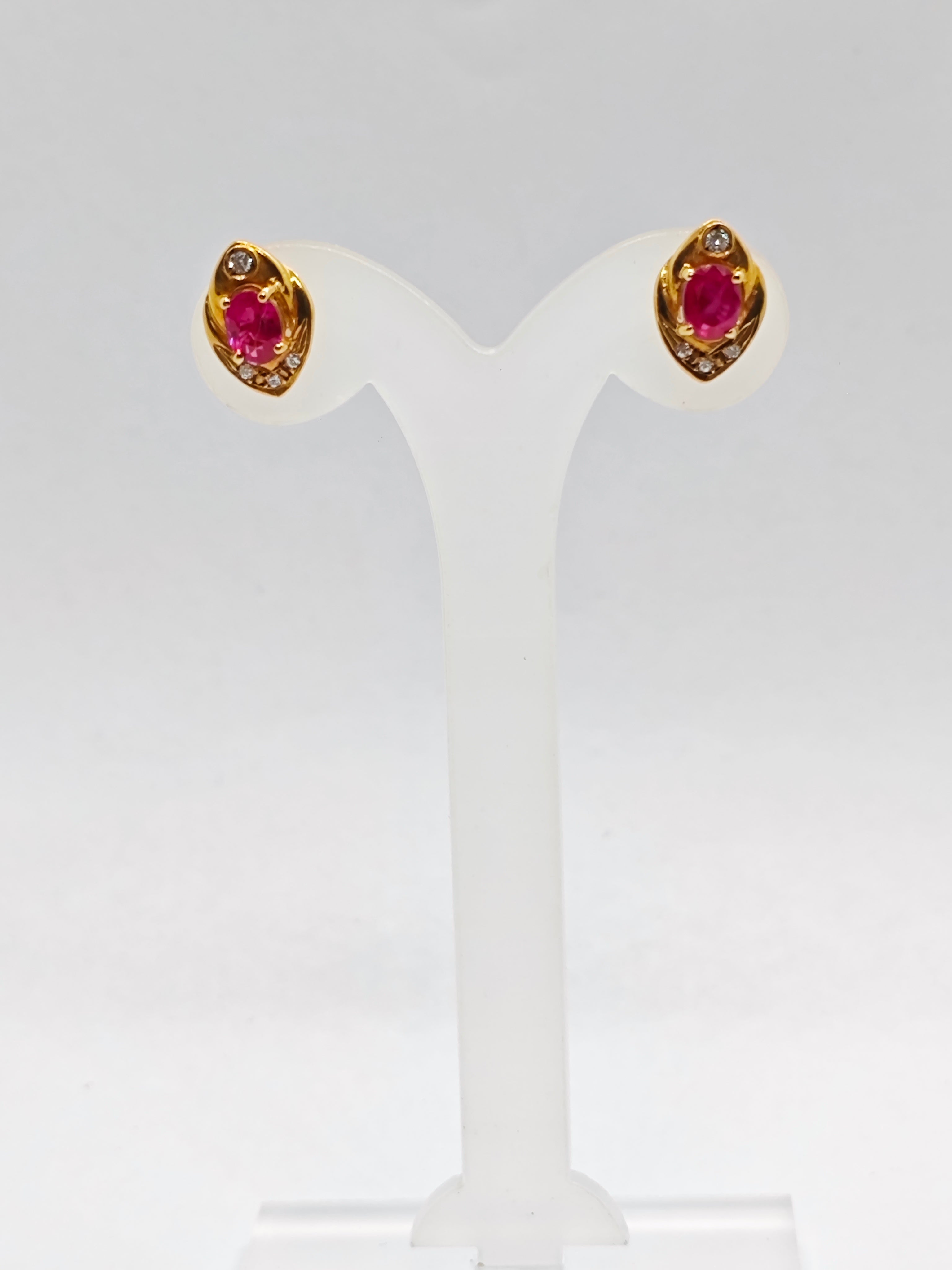 WG Ruby Royale E205 – Wah Gay Jewellery