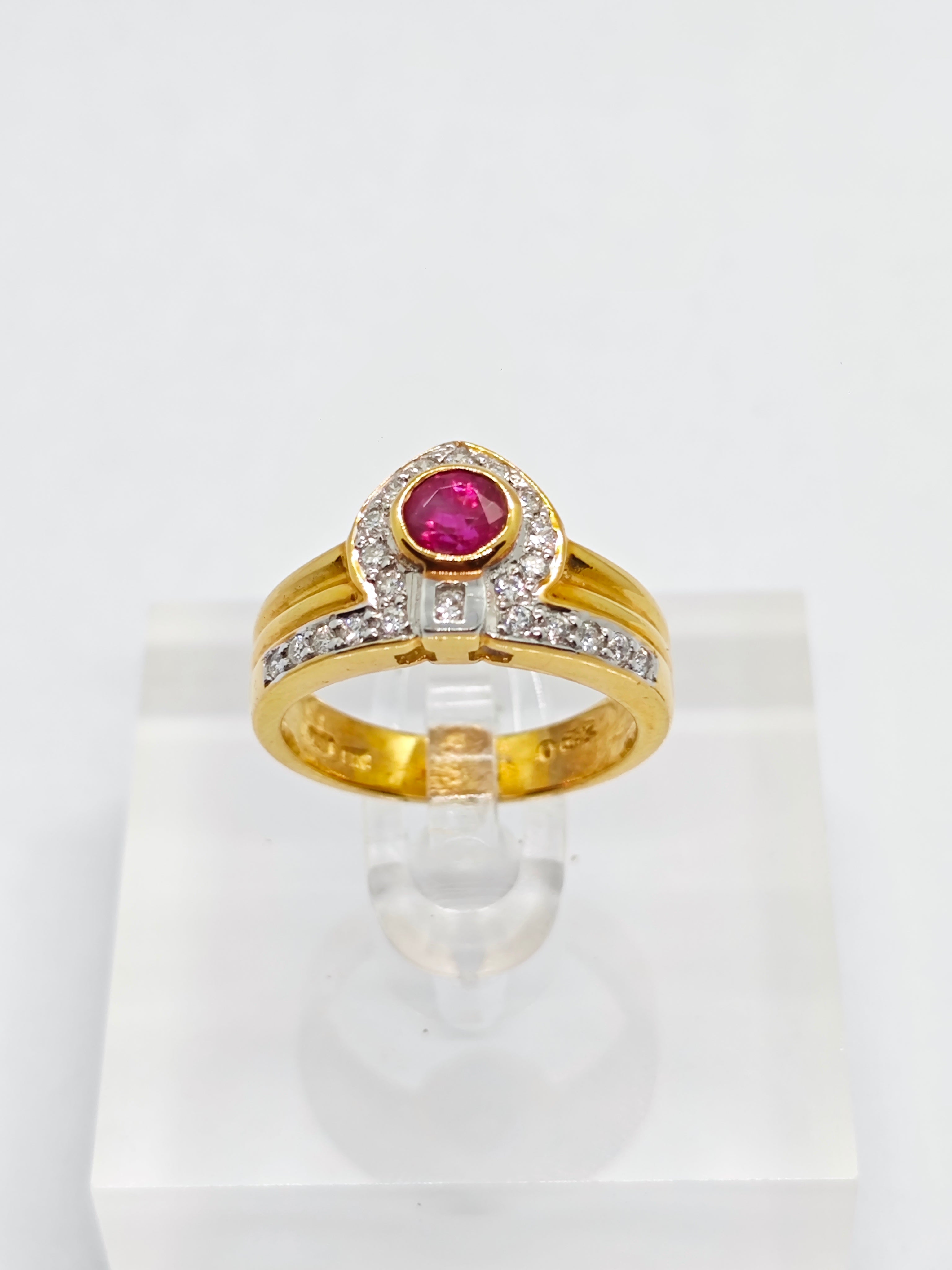 WG Ruby Royale R1833 – Wah Gay Jewellery